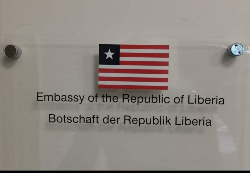 EMBASSY RELOCATION ANNOUNCEMENT. - Embassy of Liberia EMBASSY RELOCATION ANNOUNCEMENT. - Embassy of Liberia